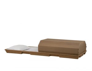 Moulded Wood Funeral Tray - NEW PRODUCT | Cercueils Concept